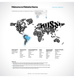 Coffee world infographic template banner Vector Image