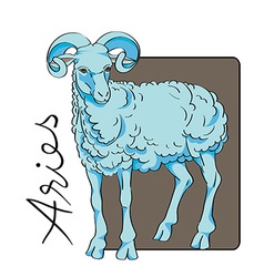 Clip art aries Royalty Free Vector Image - VectorStock