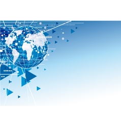 Abstract technology background design Royalty Free Vector