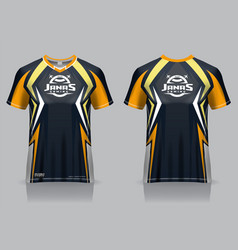 Sports pattern sublimation jersey design Vector Image