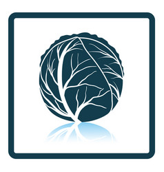 Cabbage logo design concept template Royalty Free Vector