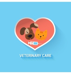 Round dog emblems and stickers Royalty Free Vector Image