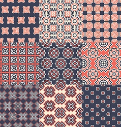 Pattern set Royalty Free Vector Image - VectorStock