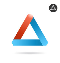 Delta letter icons set Royalty Free Vector Image