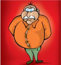 Old man Royalty Free Vector Image - VectorStock