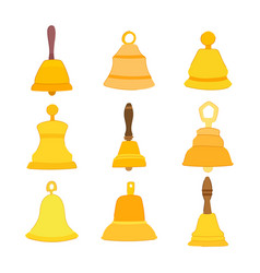 Ring bell cartoon Royalty Free Vector Image - VectorStock