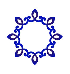 Beautiful round design Royalty Free Vector Image