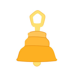 Ring bell cartoon Royalty Free Vector Image - VectorStock