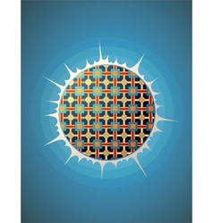 Fantasy navigation sphere Royalty Free Vector Image