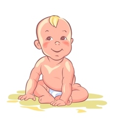 Cartoon diaper Royalty Free Vector Image - VectorStock