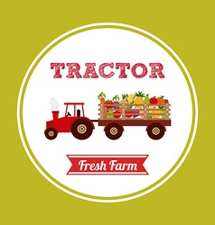 Farm fresh design background Royalty Free Vector Image