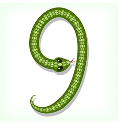 Number nine Royalty Free Vector Image - VectorStock