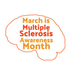 March month name Royalty Free Vector Image - VectorStock