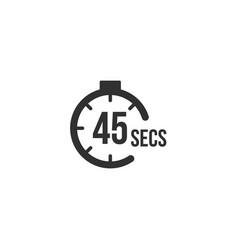 90 minutes timer stopwatch or countdown icon time Vector Image