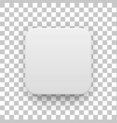 Technology blank app icon template Royalty Free Vector Image