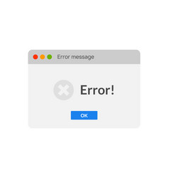 Bsod screen death error system crash laptop Vector Image