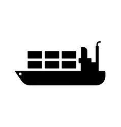 Cargo loading icon simple Royalty Free Vector Image