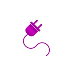 Power plug icon cartoon electric energy supply Vector Image