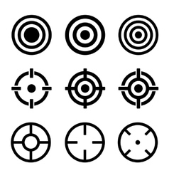 Computer video game icons set on white background Vector Image