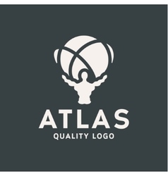 Atlas titan Royalty Free Vector Image - VectorStock