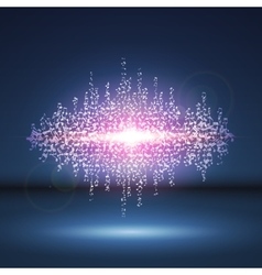 Abstract music wave Royalty Free Vector Image - VectorStock