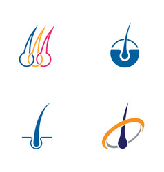 Hair treatments icon Royalty Free Vector Image