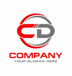 Gd logo Royalty Free Vector Image - VectorStock