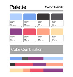 Orange color codes and names selection colors Vector Image