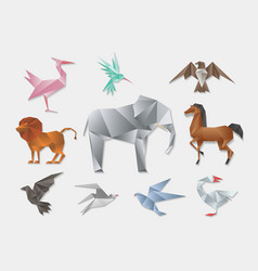 Hand-drawn wild animals collection Royalty Free Vector Image