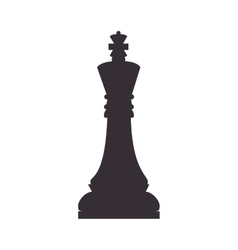Chess king line art Royalty Free Vector Image - VectorStock