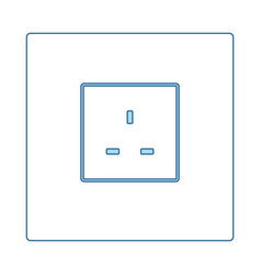 Symbol resistor electrical resistance Royalty Free Vector