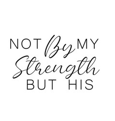 Hand lettering with bible verse the word of god Vector Image