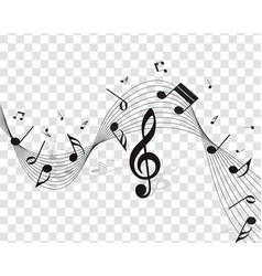 Music staff Royalty Free Vector Image - VectorStock