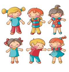 Children Royalty Free Vector Image - VectorStock