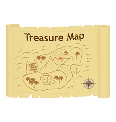 Treasure map Royalty Free Vector Image - VectorStock