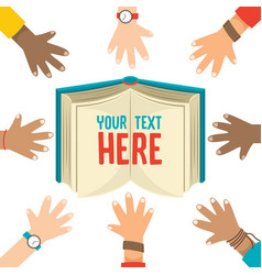 Concept design children Royalty Free Vector Image