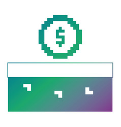 Pixel art scene Royalty Free Vector Image - VectorStock