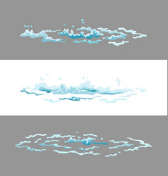 Fireball animation sprite sheet for game Vector Image