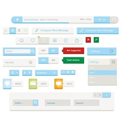 Gui 2 Royalty Free Vector Image - VectorStock