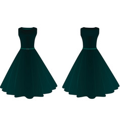 Summer dress leaf pattern Royalty Free Vector Image