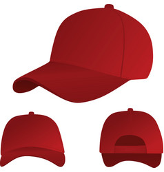 Cap set Royalty Free Vector Image - VectorStock