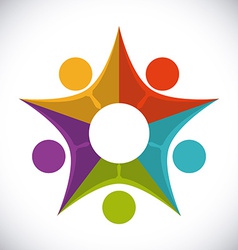 Unity people Royalty Free Vector Image - VectorStock