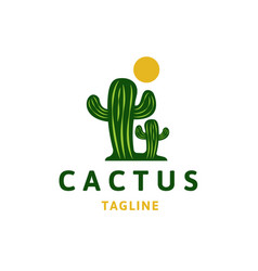 Cactus cartoon Royalty Free Vector Image - VectorStock