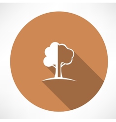 Bird on a branch icon Royalty Free Vector Image