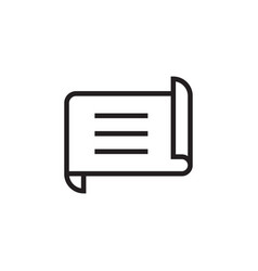 Document icon graphic design template Royalty Free Vector