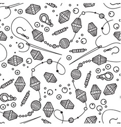 African vibes seamless pattern in ethnic tribal Vector Image