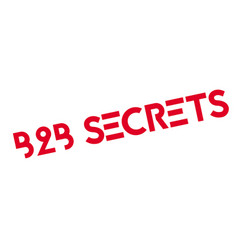 Secret project rubber stamp Royalty Free Vector Image