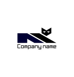 Cat icon logo Royalty Free Vector Image - VectorStock