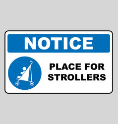 Blue parking sign on Royalty Free Vector Image