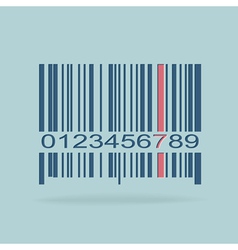 Barcode isolated on transparent background Vector Image